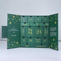 China Cardboard Advent Calendar Custom Gift Packaging For Christmas Gift for sale