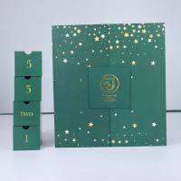 China Cardboard Advent Calendar Custom Gift Packaging For Christmas Gift for sale