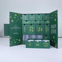 China Cardboard Advent Calendar Custom Gift Packaging For Christmas Gift for sale