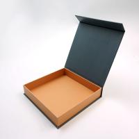 China Kraft Paper Custom Gift Packaging Magnet Gift Box with # Shape Paper Grille for sale