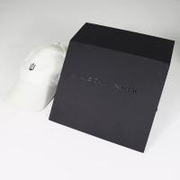 China Ladder Shaped Baseball Cap Packaging Box Custom Printing for sale