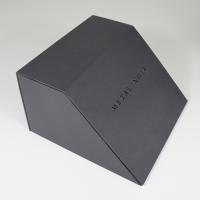 China Ladder Shaped Baseball Cap Packaging Box Custom Printing for sale