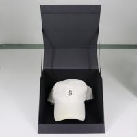 China Ladder Shaped Baseball Cap Packaging Box Custom Printing for sale