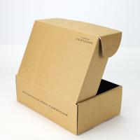 China E Flute Kraft Paper Packaging Box Large Mailing Carton Shipping for sale