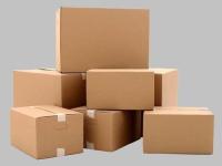 China Brown Kraft E Flute Corrugated Box Customized Printing Logo for sale