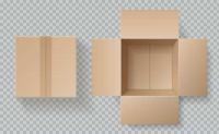 China Brown Kraft E Flute Corrugated Box Customized Printing Logo for sale