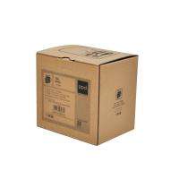 China Custom Mug Kraft Paper Packaging Box PVC Transparent Window for sale