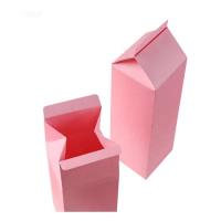 China Milk Shape Kraft Paper Packaging Box Embossing Custom Printing for sale