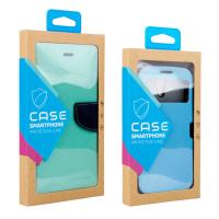 China Phone Case Kraft Paper Box With Window PVC Transparent for sale
