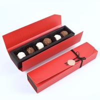 China Recycled Kraft Paper Packaging Box OEM Chocolate Truffles Gift Box for sale