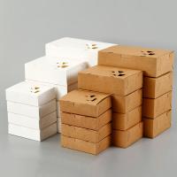 China Biodegradable Kraft Paper Packaging Box For Fries Burger Snacks Food for sale