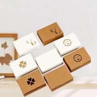 China Biodegradable Kraft Paper Packaging Box For Fries Burger Snacks Food for sale