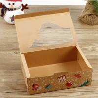China Human Shaped Kraft Cardboard Gift Boxes For Christmas Gingerbread for sale