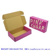 China Mailer Kraft Paper Packaging Box Corrugated Cardboard For Dog Toys for sale