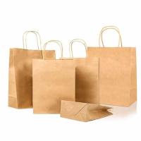 China Custom Printed Logo Recyclable Paper Gift Bags for sale