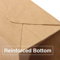 China Recyclable Eco Friendly Brown Paper Gift Bags for sale