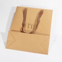 China Printing Kraft Paper Recyclable Gift Bags For Bread Coffee Sundries for sale