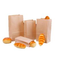 China Custom Printing Takeaway Paper Bags Food Grade For Grocery for sale