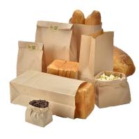 China Custom Printing Takeaway Paper Bags Food Grade For Grocery for sale