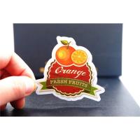 China Thank You Waterproof Custom Vinyl Stickers Self Adhesive Round for sale