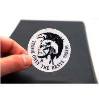 China Thank You Waterproof Custom Vinyl Stickers Self Adhesive Round for sale