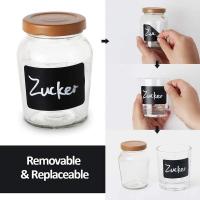 China Minimalist Style Custom Printing Label for Pantry Containers Jars Bathroom for sale