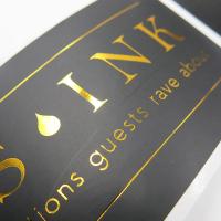 China Custom Embossed Offset Printing Stickers for sale