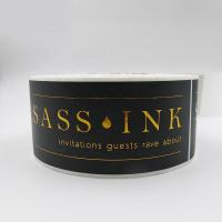 China Custom Embossed Offset Printing Stickers for sale