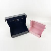 China Custom Printing Logo Glossy Pink Black Mailer Box for Toys Packaging for sale