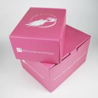 China Custom Printing Logo Glossy Pink Black Mailer Box for Toys Packaging for sale