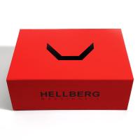 China Custom Printing Flap Open Magnetic Foldable Packaging Gift Box for Clothing Shoe for sale