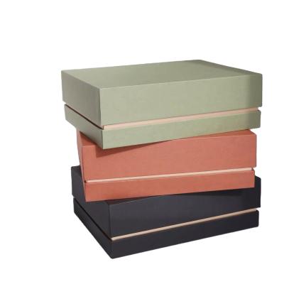China Lid And Base Paperboard Packaging Box Glossy Lamination For Tea for sale