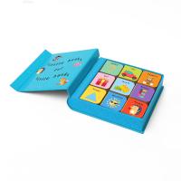 China Small Square Hardcover Book Printing For Children Story Card for sale