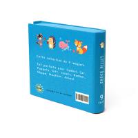 China Small Square Hardcover Book Printing For Children Story Card for sale