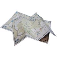 China Soft Waterproof Map Printing Services PMS CMYK Custom Finishing for sale