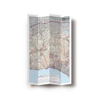 China CMYK Softcover Book Printing Outdoor Waterproof Stone Paper Map for sale