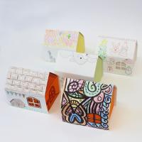 China Japanese Style Packaging Paper Cover Box For Nail Polish Jewelry for sale