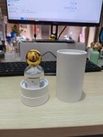 China Custom Logo Printed Luxury Perfume Packaging Round Cylinder for sale