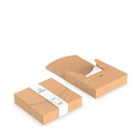 China Customized Clothing Packing Boxes  T shirt Kraft Apparel Boxes for sale