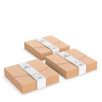 China Customized Clothing Packing Boxes  T shirt Kraft Apparel Boxes for sale