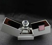 China Lid And Base Cosmetic Packaging Box For Essential Oil Parfume Bottle for sale