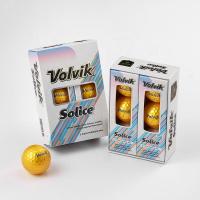 China OEM 12 Golf Ball Sleeve Gift Box With Transparent Window for sale