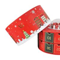 China Lattice Custom Gift Packaging Christmas Sweet Cylinder Gift Box for sale