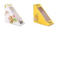 China Food Grade Greaseproof Custom Gift Packaging For Sandwich Pastry Cake for sale