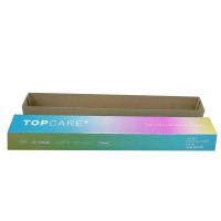 China Long Rectangle Corrugated Paper Packaging Tuck Top Carton For Film Protection for sale