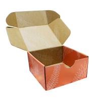 China Custom Color Printing Corrugated Cardboard Shipping Box Recyclable for sale