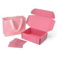 China Tear Strip Postal Custom Printed Cardboard Mailers for sale