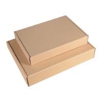 China Custom Logo Printing Packaging Box Kraft Paper Recycled Mailing Boxes for sale