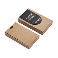 China OEM Custom Printing Pre Roll Display Boxes Kraft Paper material for sale