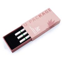 China CBD Oil Vape Packaging Box Drawer With Inside for sale